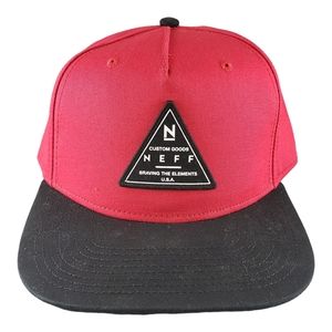 Neff | Accessories | Neff Custom Goods Braving The Elements Red Black ...
